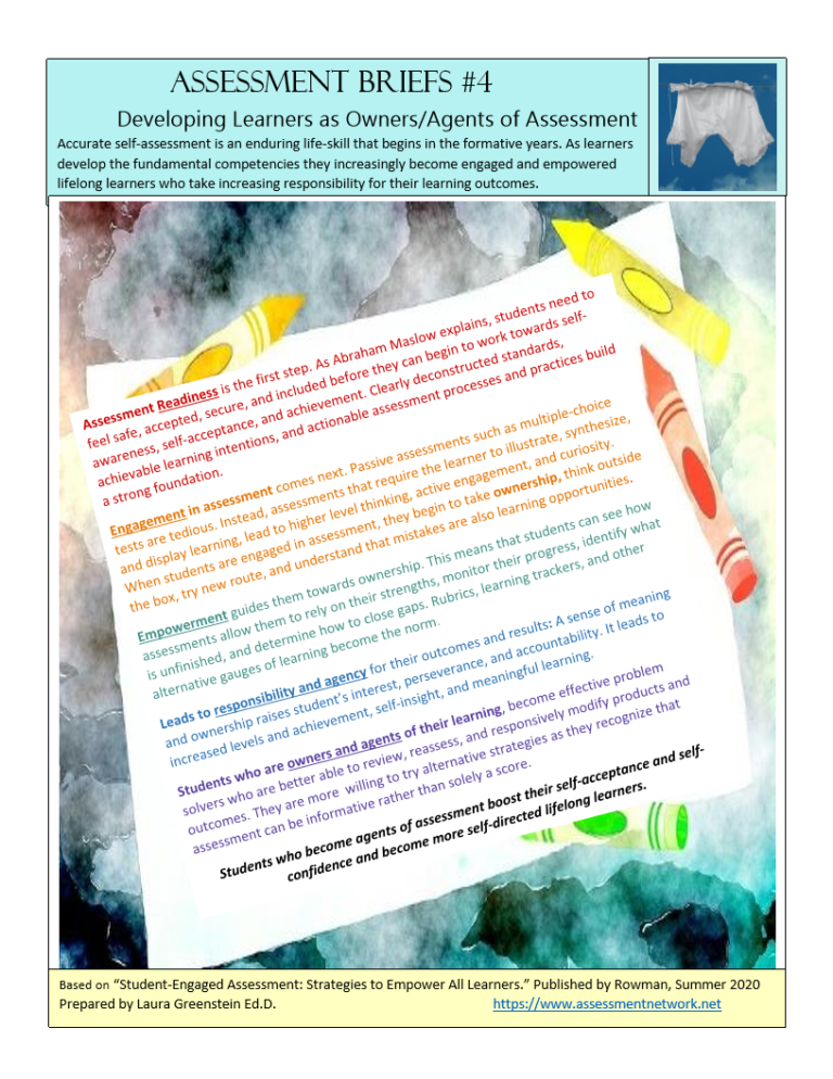 Returning to School, Assessment Briefs, Infographics | Assessment Network